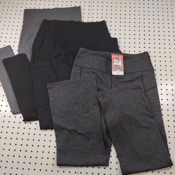 Amazon | Pants & Jumpsuits | Bundle Of Leggings Nwot Size Large | Poshmark